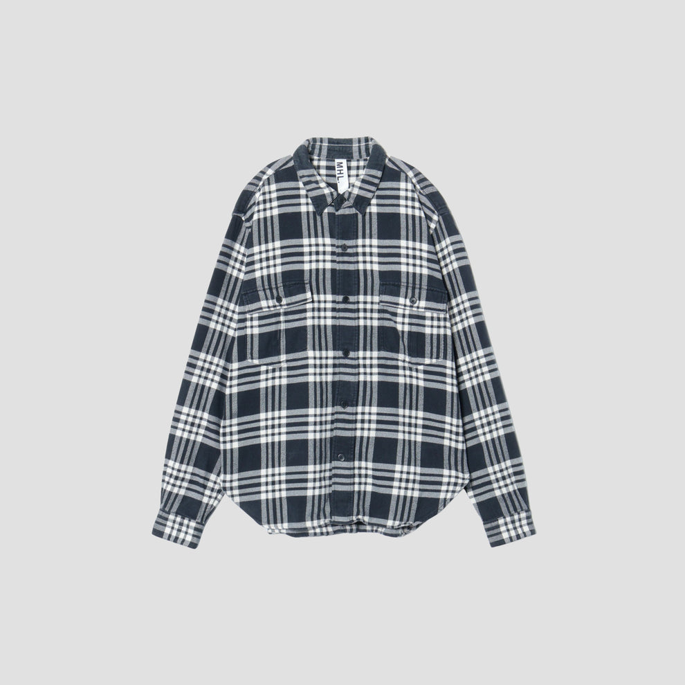 シャツ / L / BLACK(ブラック) ｜ マーガレット・ハウエル 公式リユース｜MH RESELL